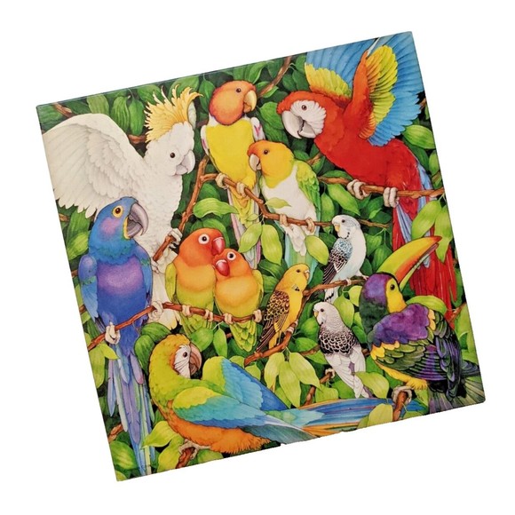 Springbok | Games | Vintage Springbok Jigsaw Puzzle Jungle Birds 50 ...